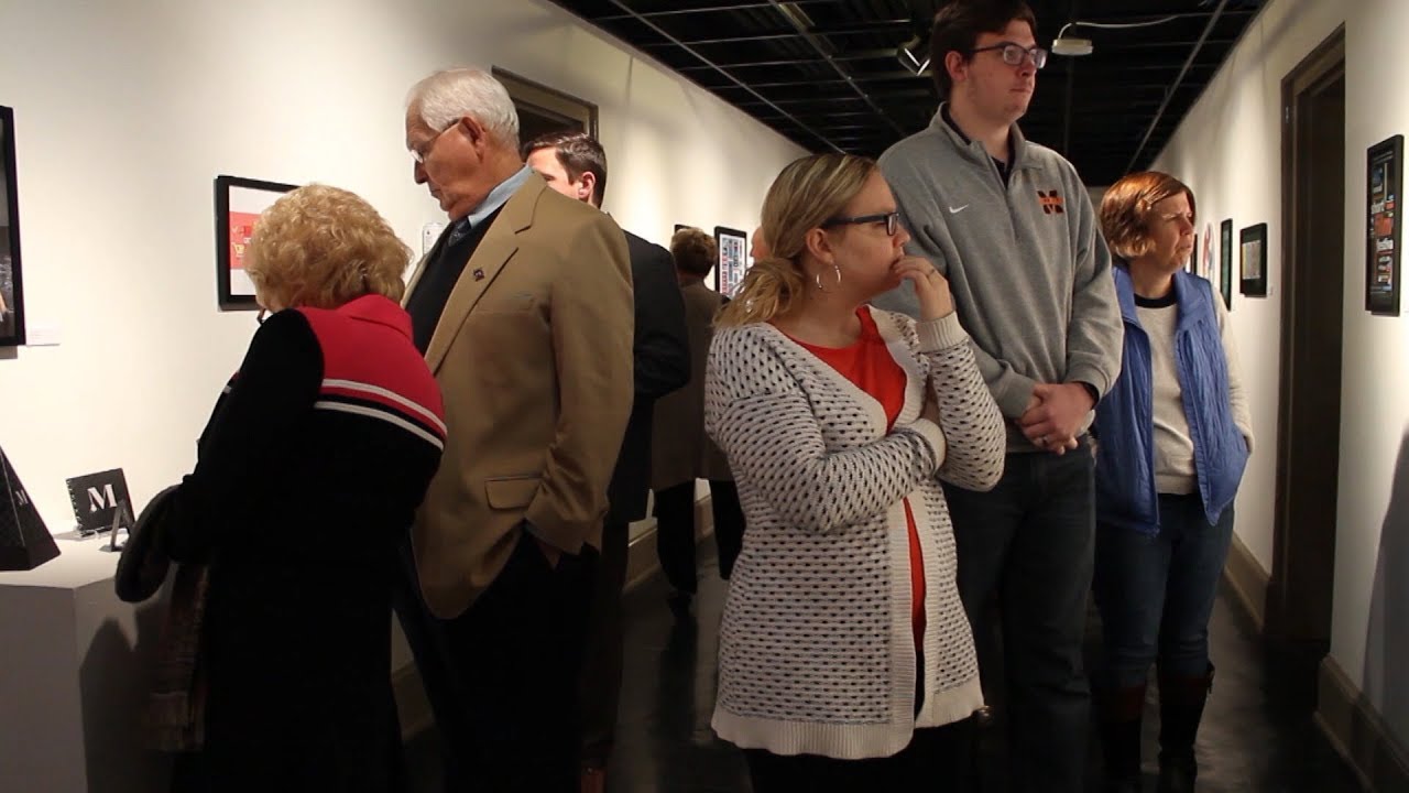 Graphic design students present work in first annual showcase ...