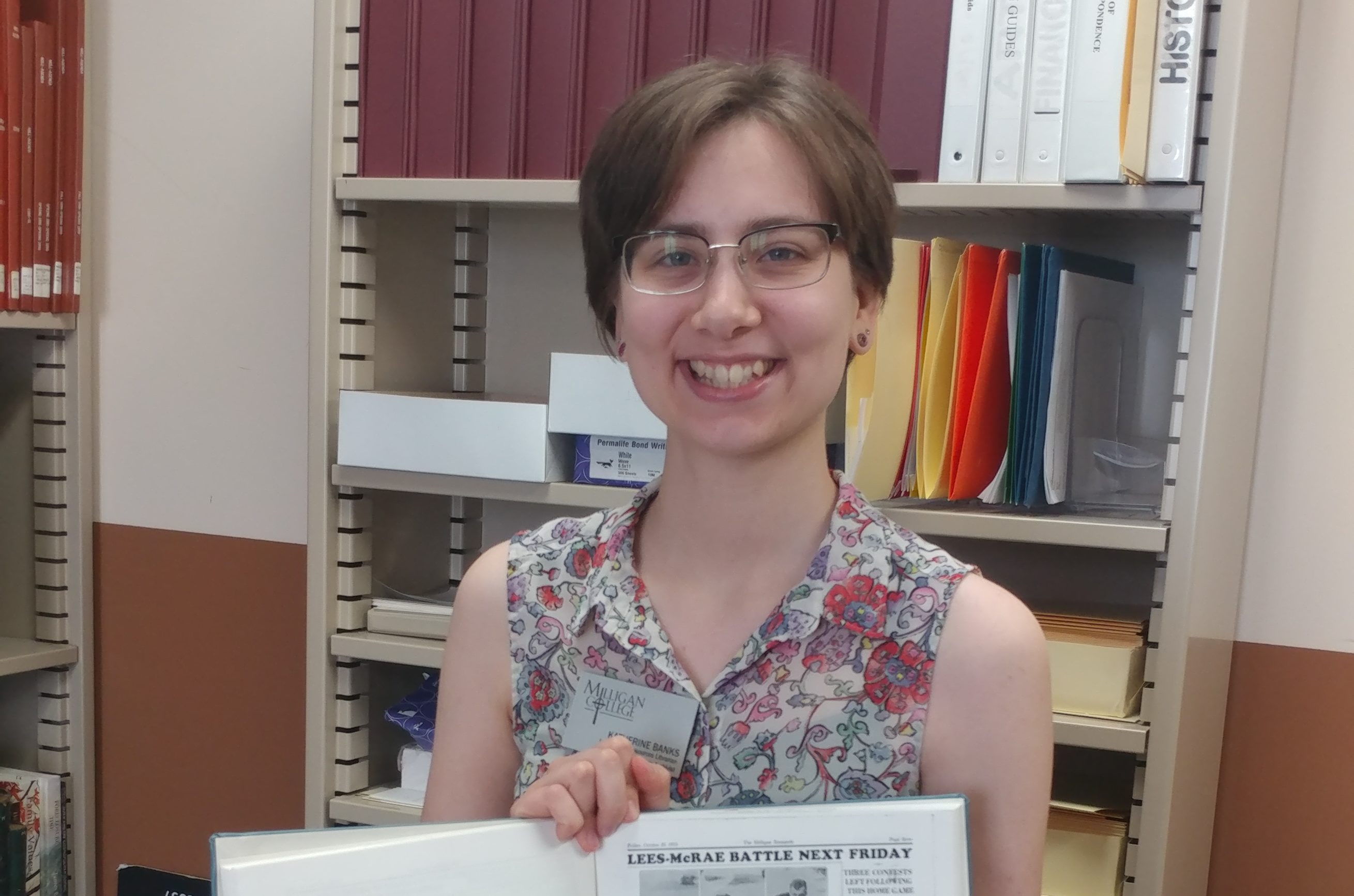 Meet the New Faculty: Mrs. Katie Banks, Information Resources Librarian ...